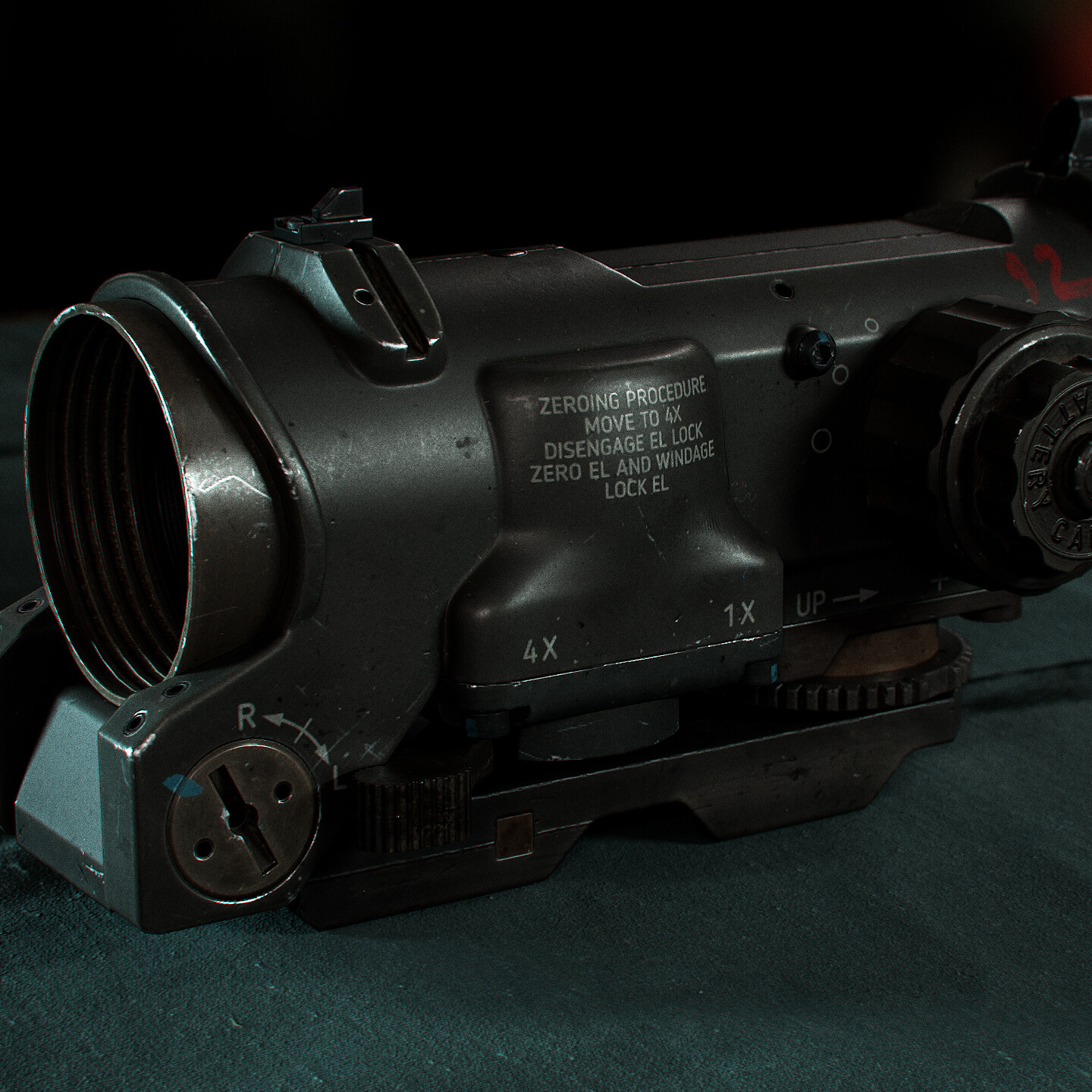 ArtStation - Elcan Specter 1-4x