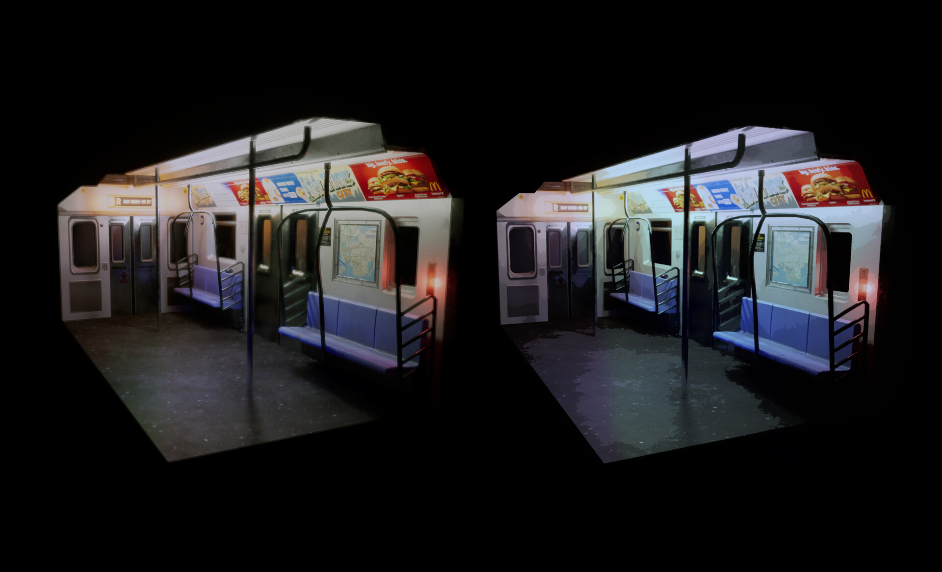 ArtStation - NYC Subway Modelisation