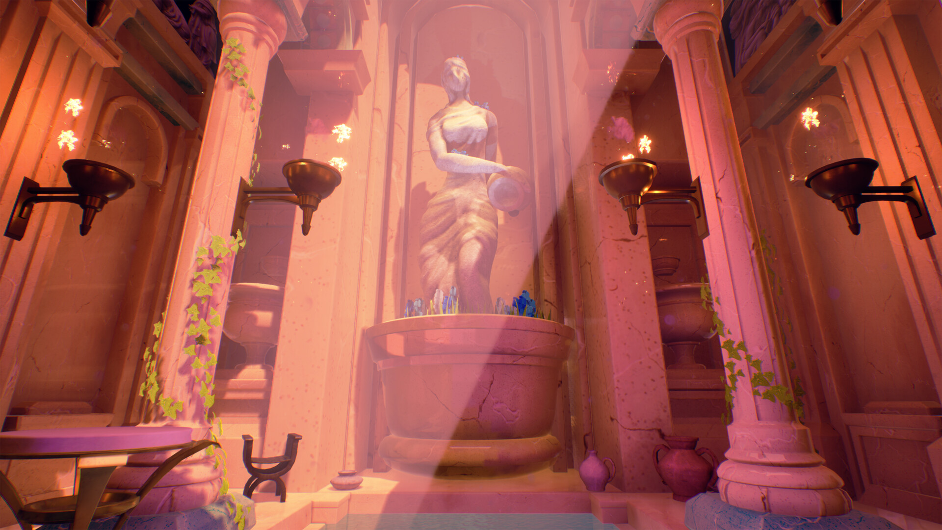 ArtStation - Bathhouse Environment