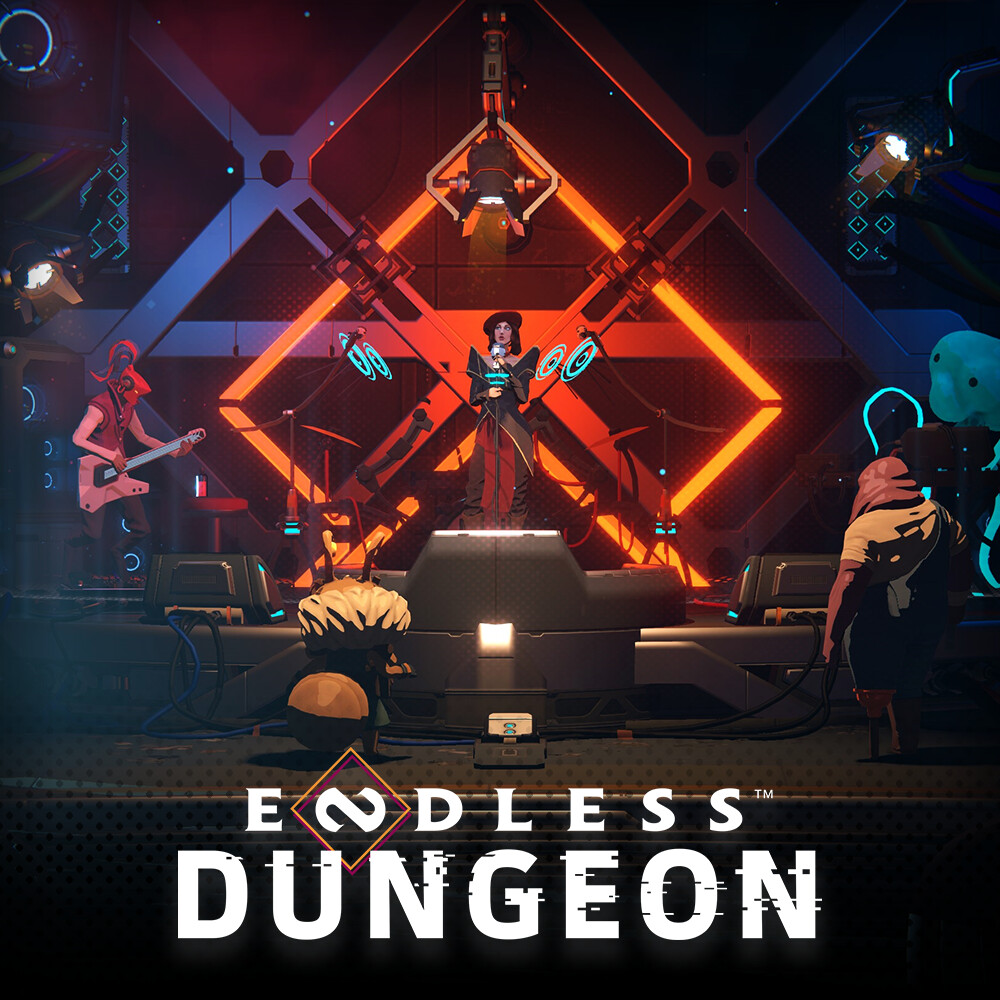 ArtStation - Endless Dungeon | Saloon Stage