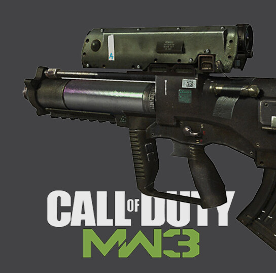 ArtStation - Call of Duty: Modern Warfare 3 (2011), Weapons.