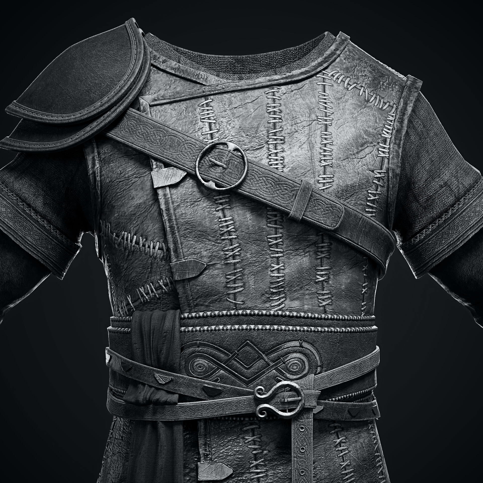 ArtStation - Raven Clan Armor Set