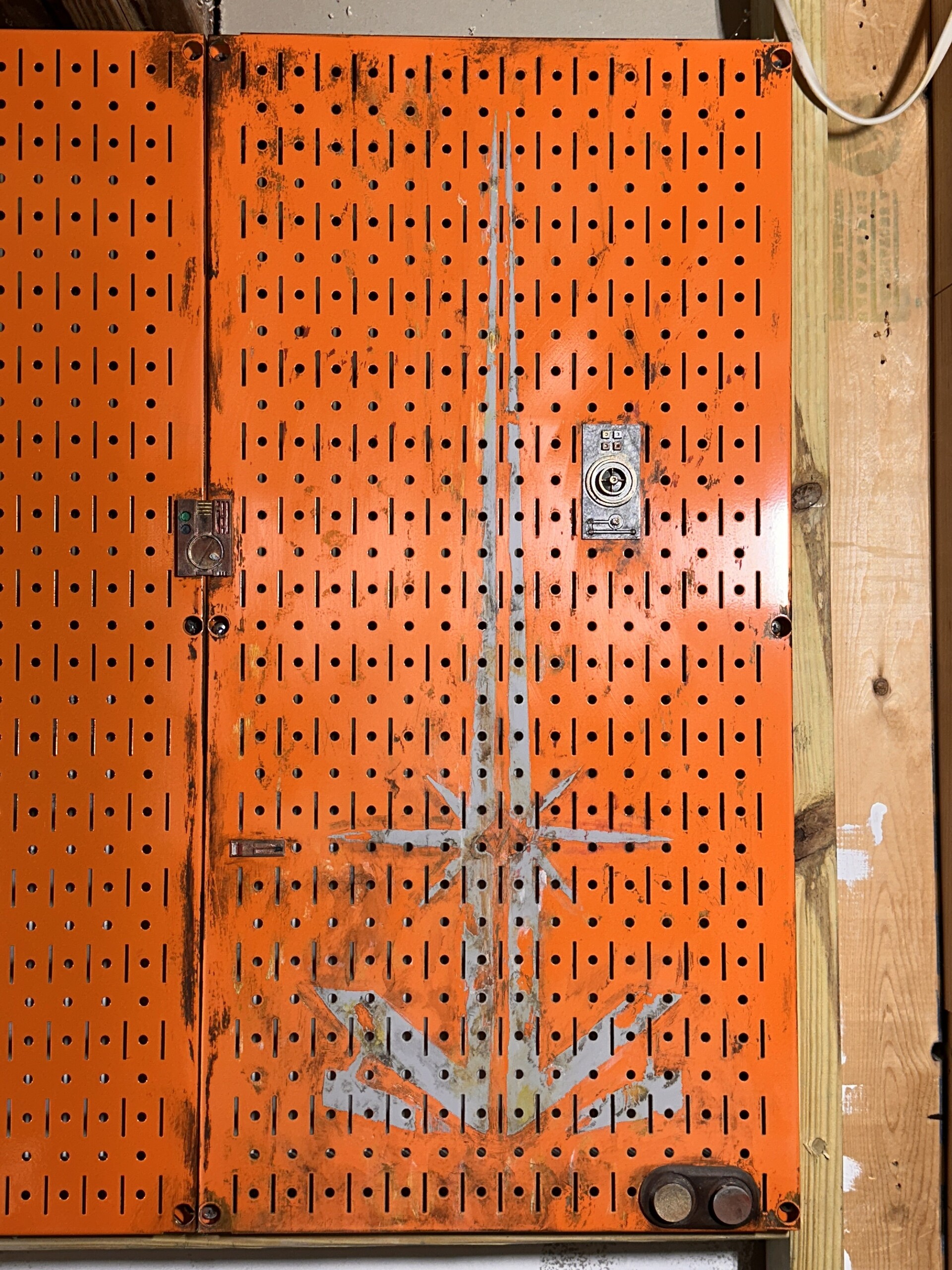 ArtStation - Distressed Galaxy's Edge wall storage organization panels ...