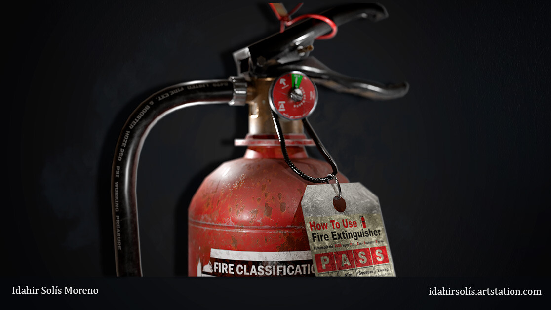ArtStation - Fire Extinguisher