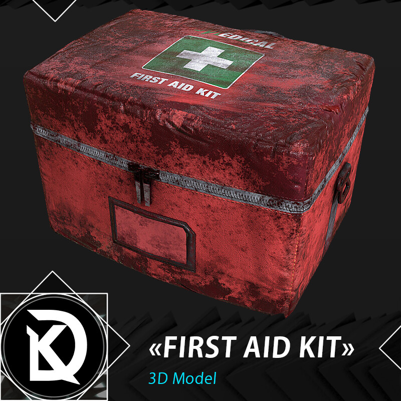 ArtStation - First Aid Kit PBR
