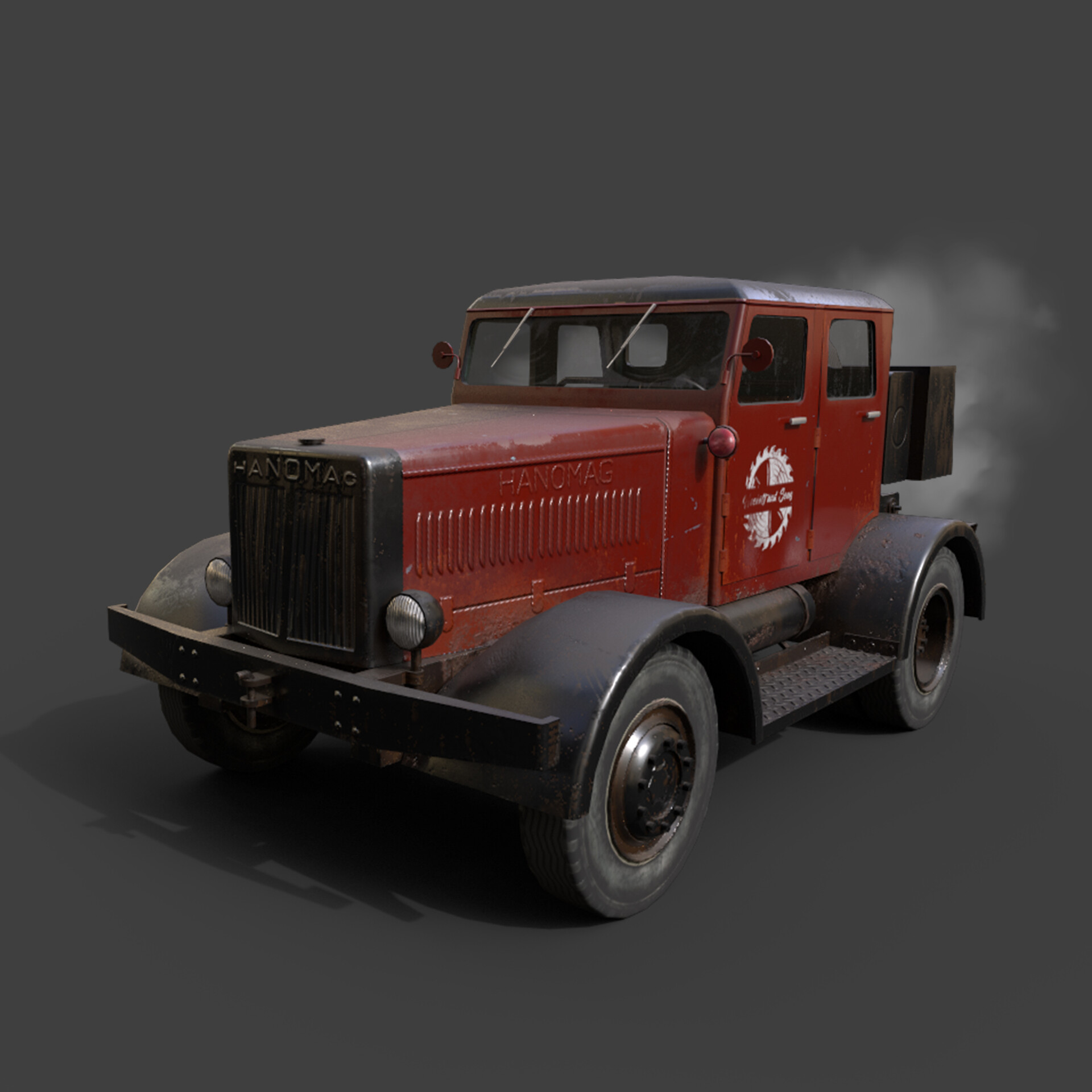 Kirill Katkov - Hanomag ST-100 German Heavy Tractor