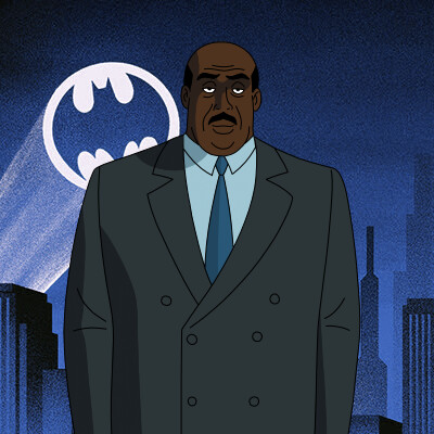 ArtStation - BTAS - Lucius Fox