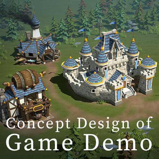 ArtStation - Player’s Village