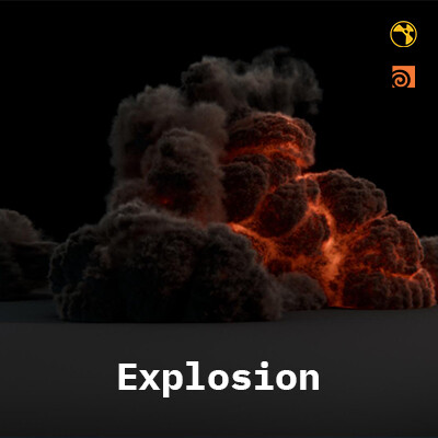 ArtStation - Explosion Houdini