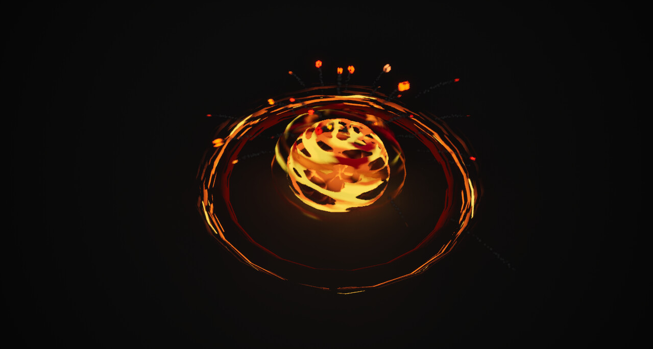 ArtStation - Explosion attack