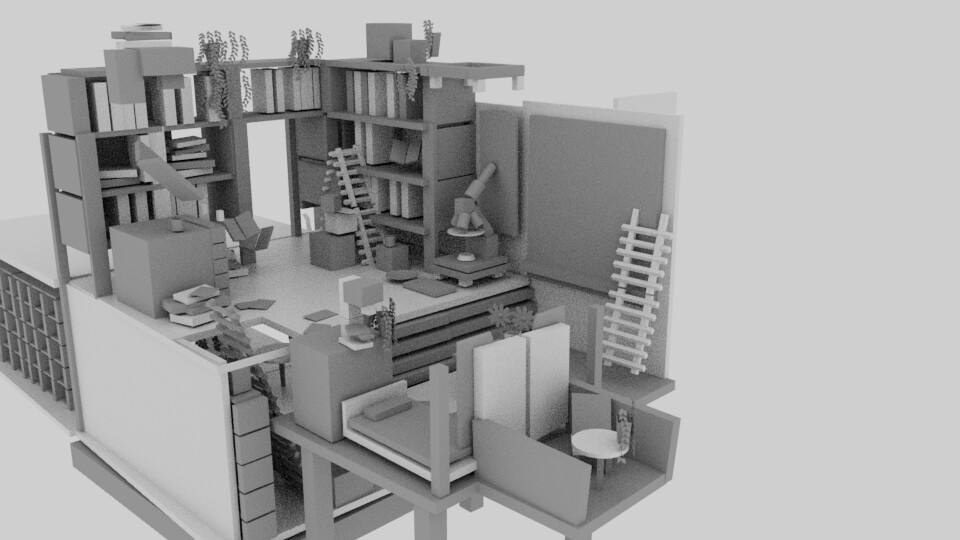 ArtStation - Whiteboxing practice