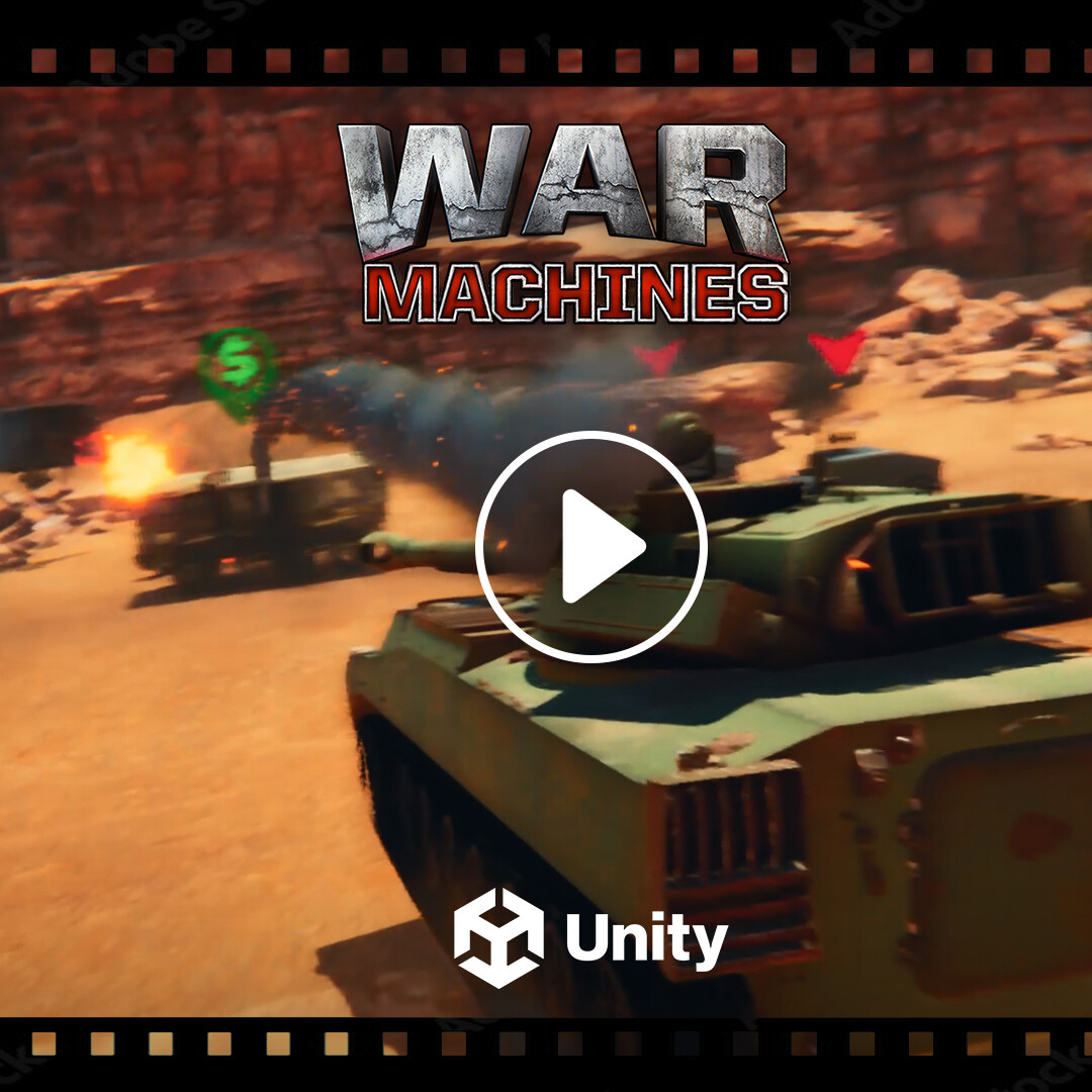 ArtStation - War Machines- Cinematics (Mobile Ads)
