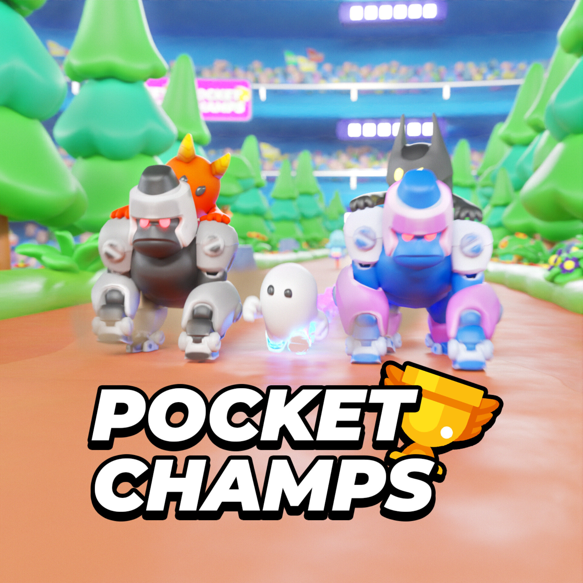 ArtStation - Pocket Champs Game Ad