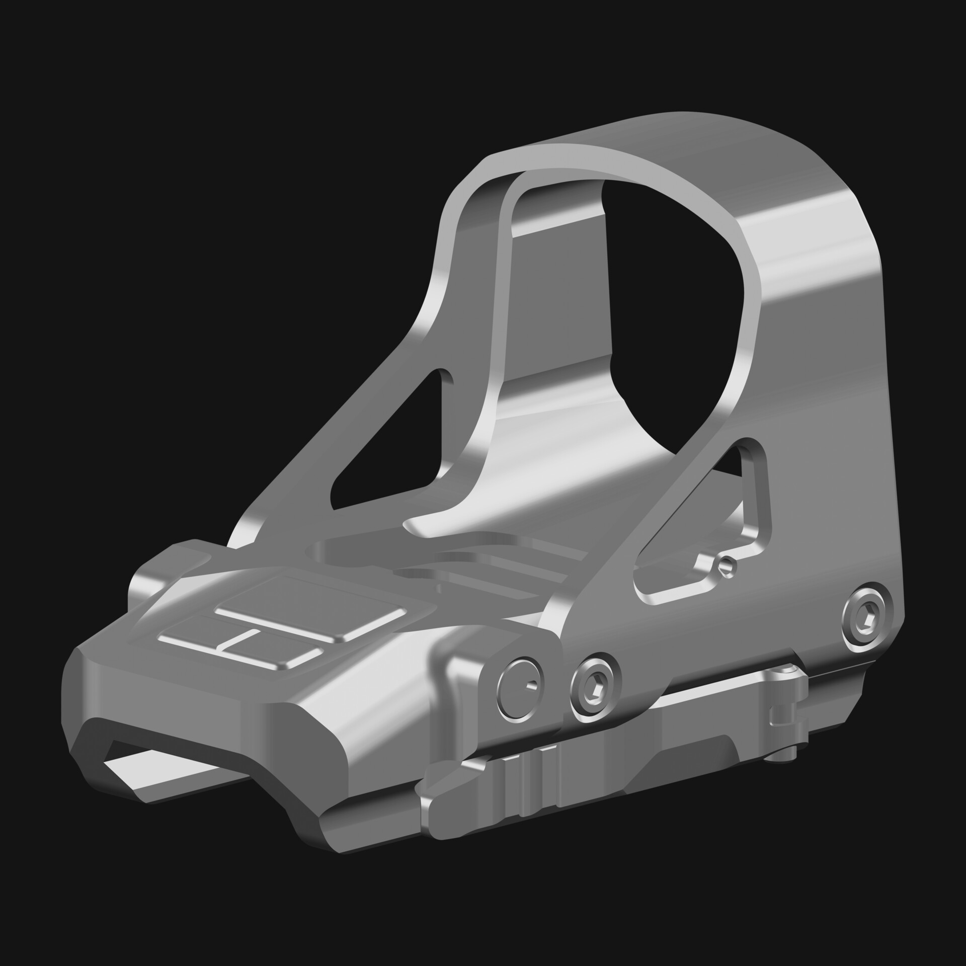 ArtStation - Red Dot Sight Design