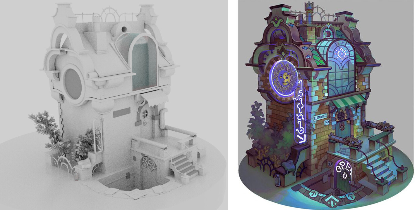 ArtStation - Magical Shop