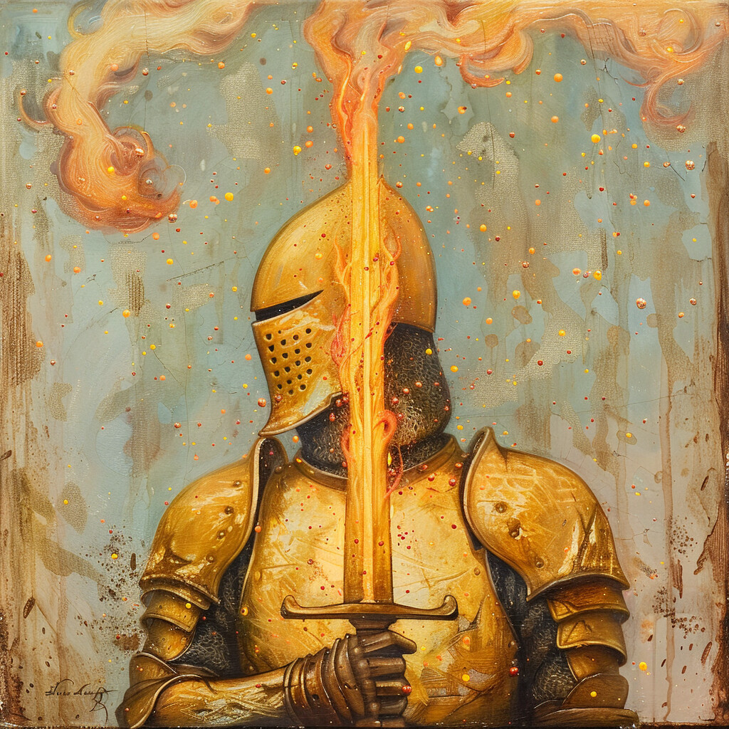 ArtStation - Flaming Sword Part 2