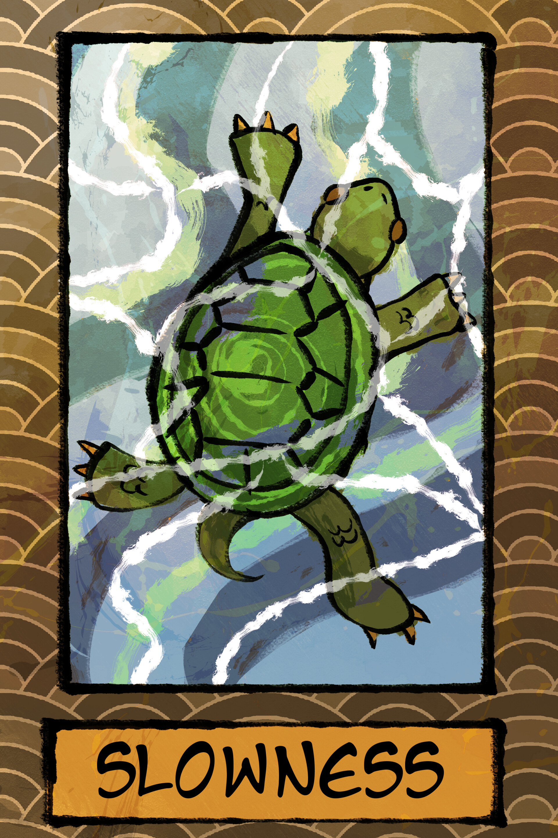 ArtStation - Project: Yokai - Board Game Artwork Showcase (2022)