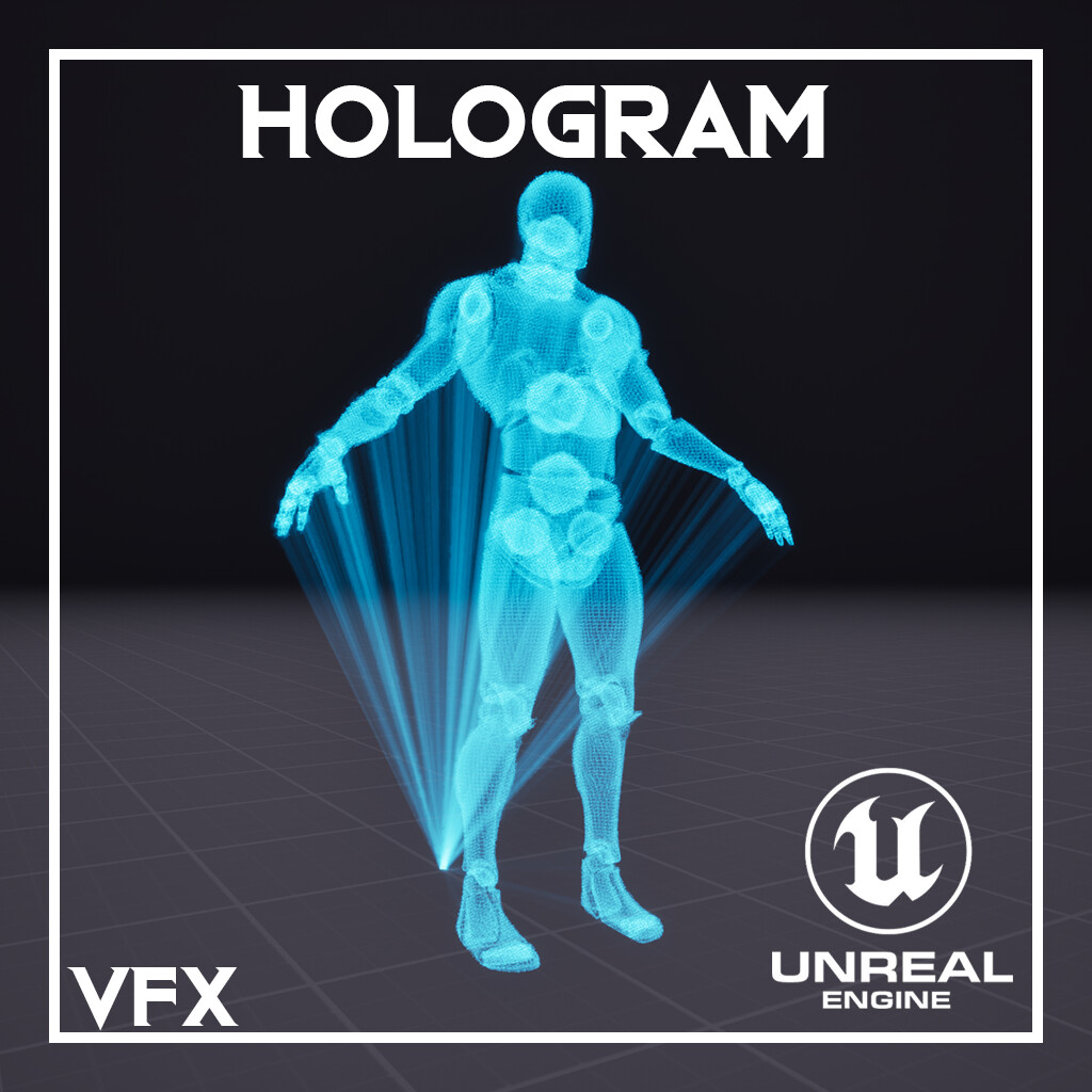 ArtStation - HOLOGRAM - VFX / SHADER