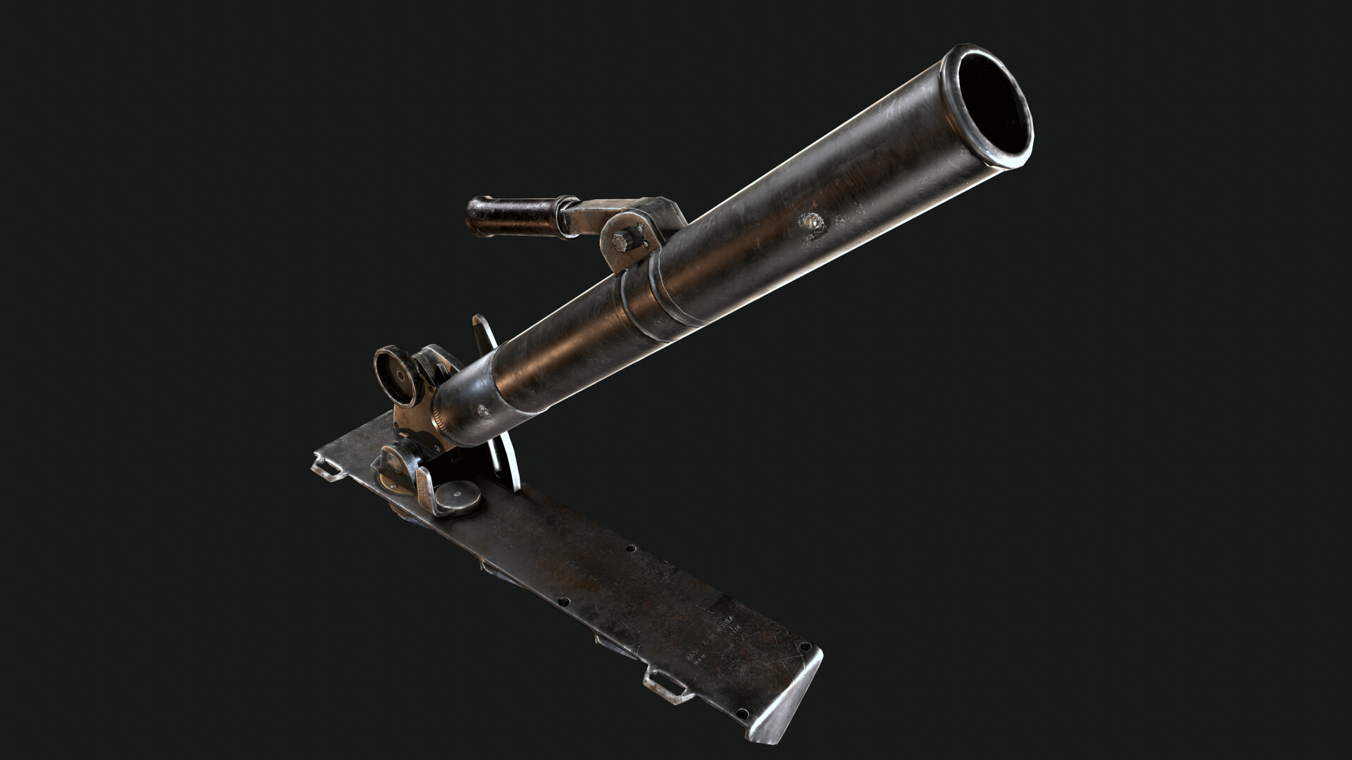 ArtStation - Two Inch Mortar Mk II