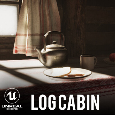 ArtStation - Log cabin relight - UE5