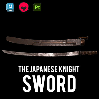 ArtStation - The Japanese Knight - Sword