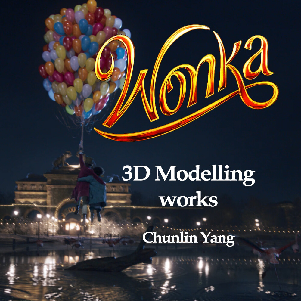 ArtStation - Wonka(2023) 3D Modelling Works