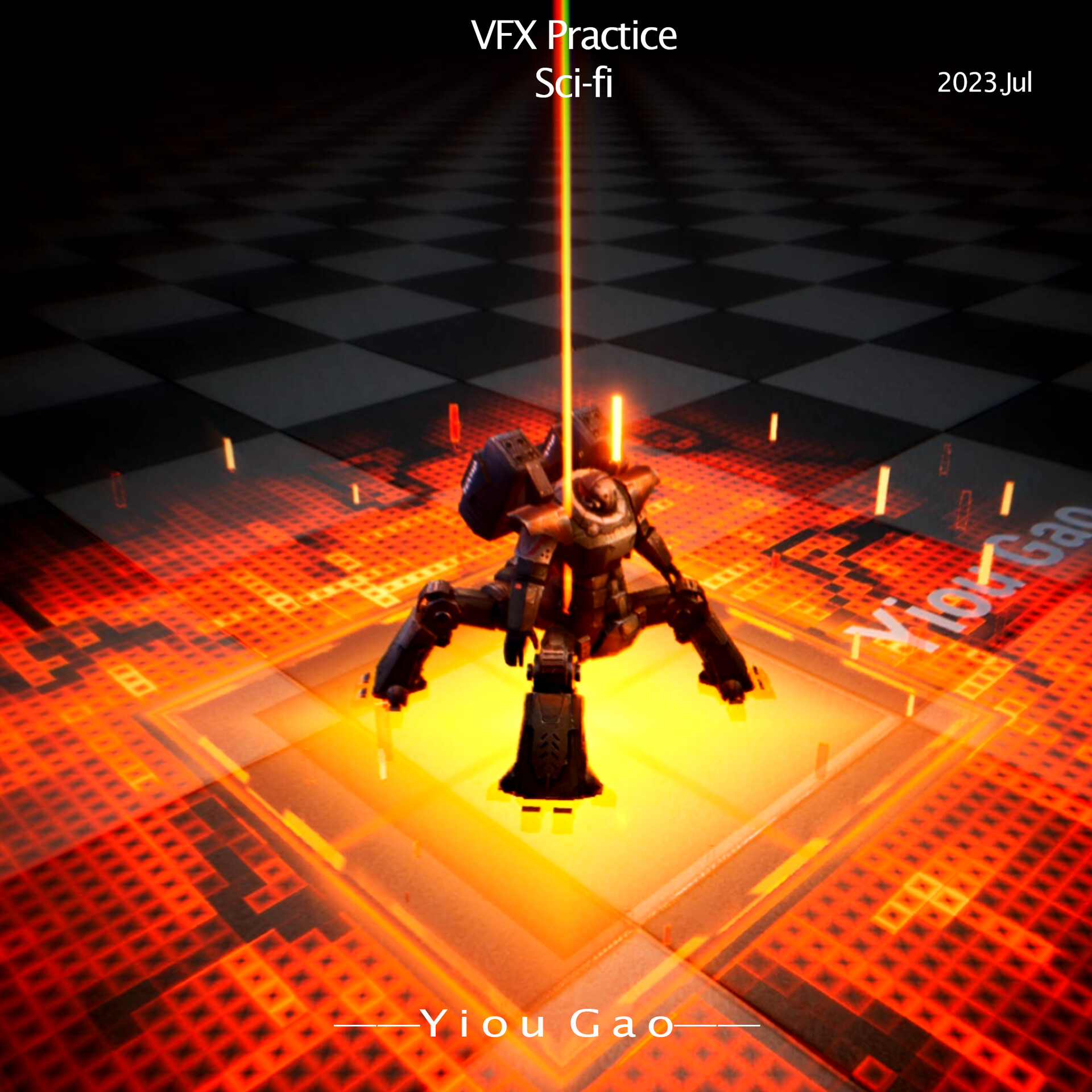 ArtStation - VFX Practice-Sci-fi