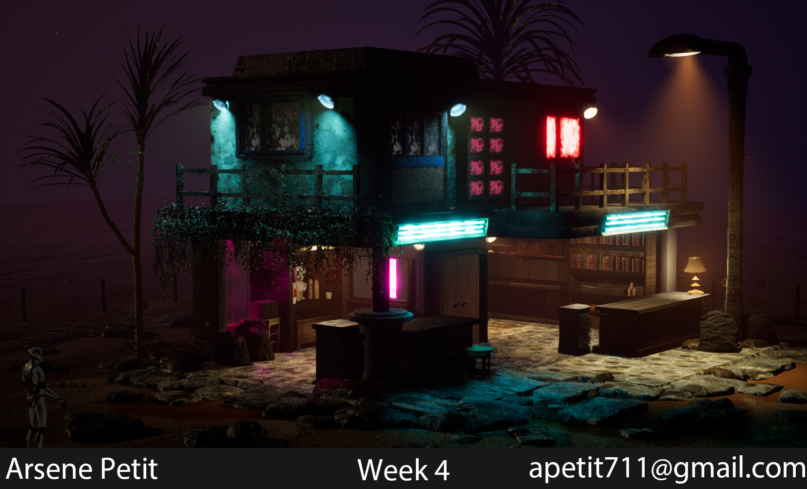ArtStation - Dream Shattered House