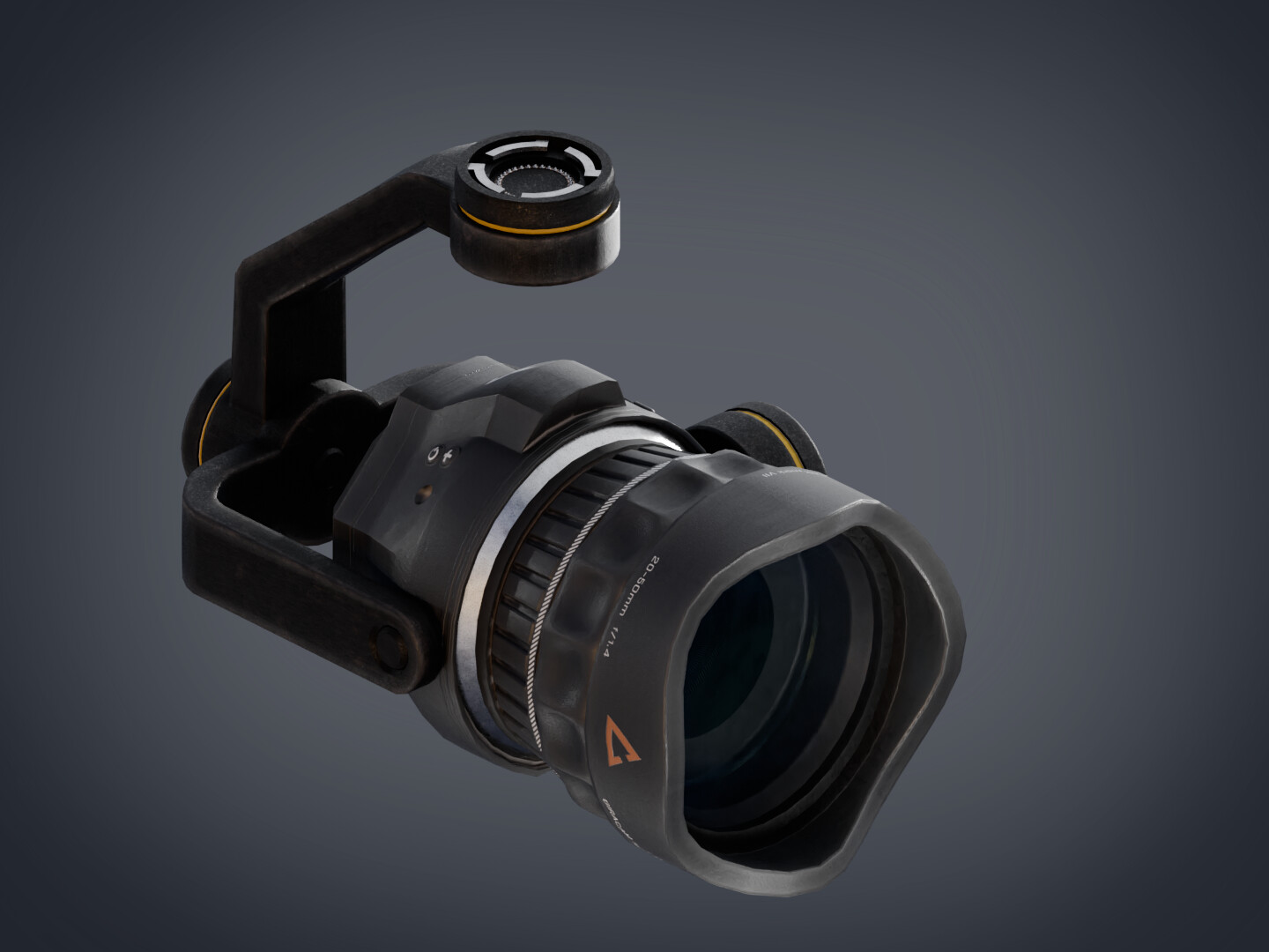 ArtStation - Camera with gimbal concept - WIP