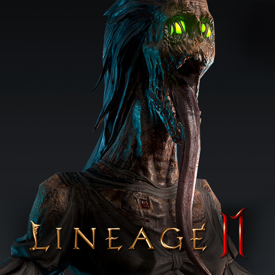 ArtStation - Lineage II - NCSoft - 3D Character