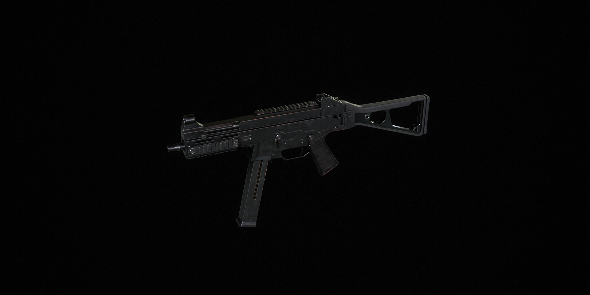 ArtStation - Ump Remodeled and retextured to fix a bad asset in our game.