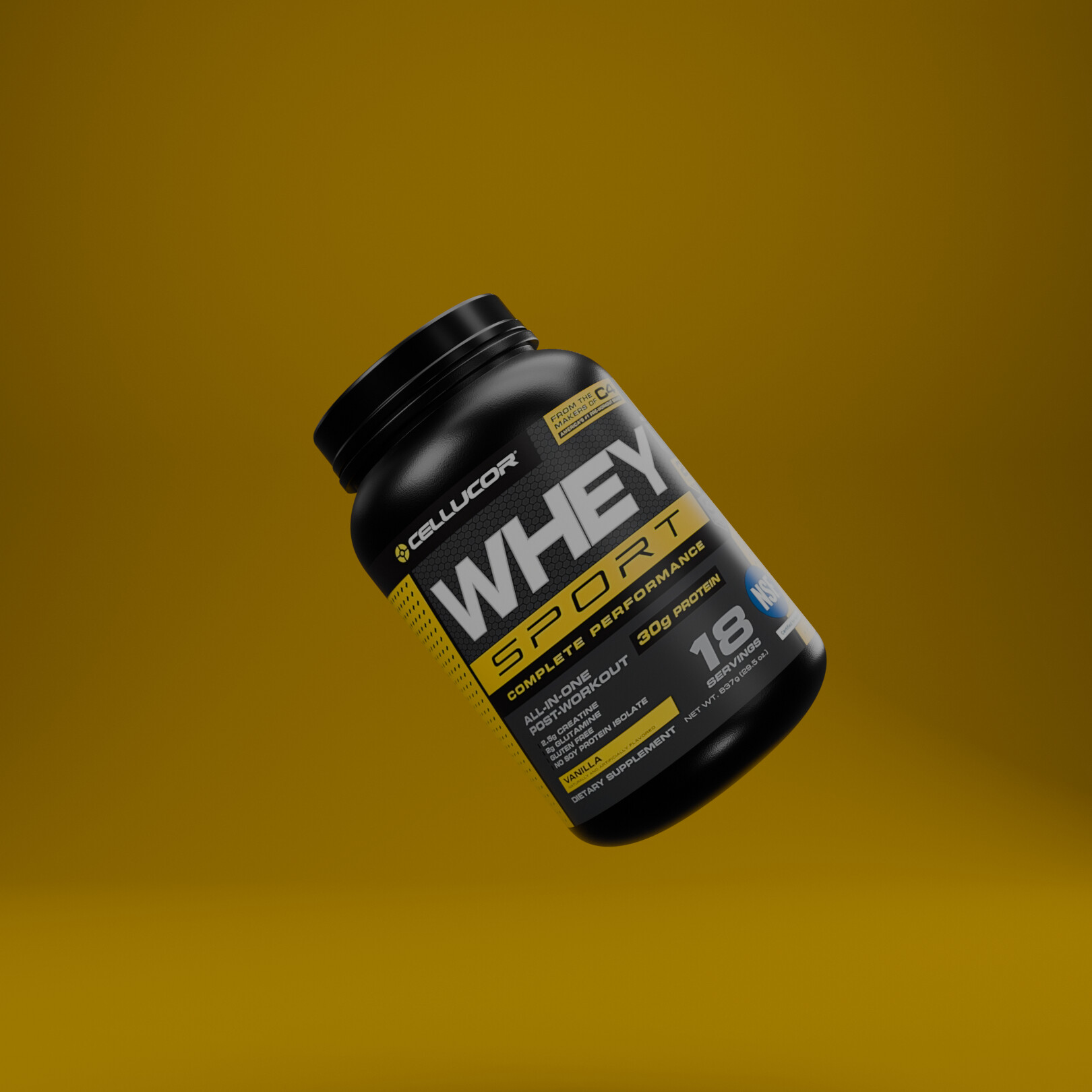 ArtStation - Whey Protein Product Visualization
