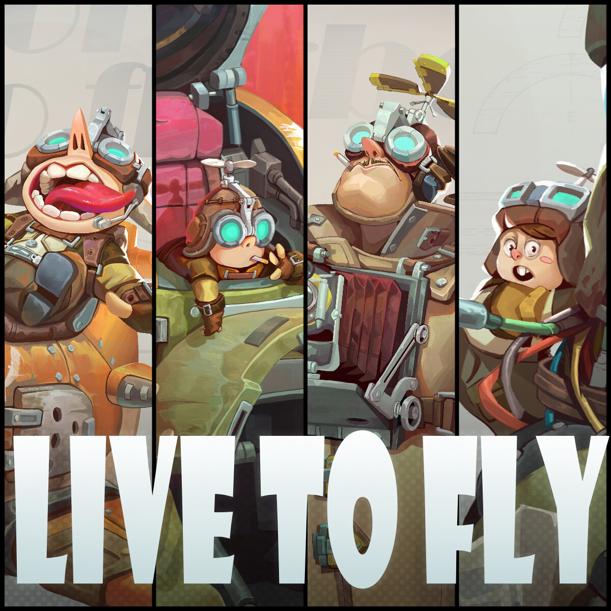 ArtStation - " Live to Fly"