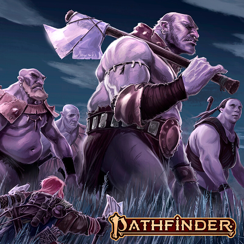 ArtStation - Pathfinder, Kingmaker Adventure Path; Giants on the March