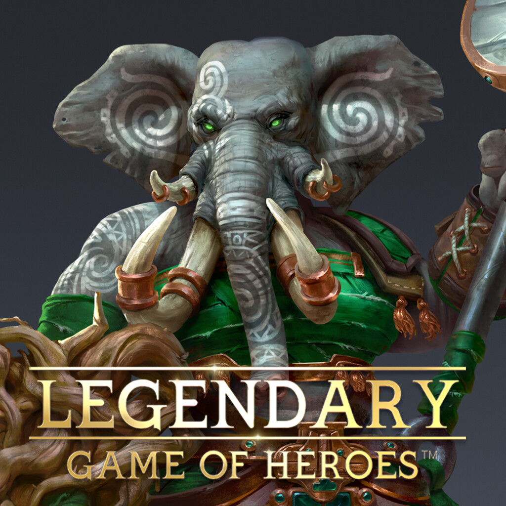 ArtStation - Jungle Elephant | Legendary: Game of Heroes