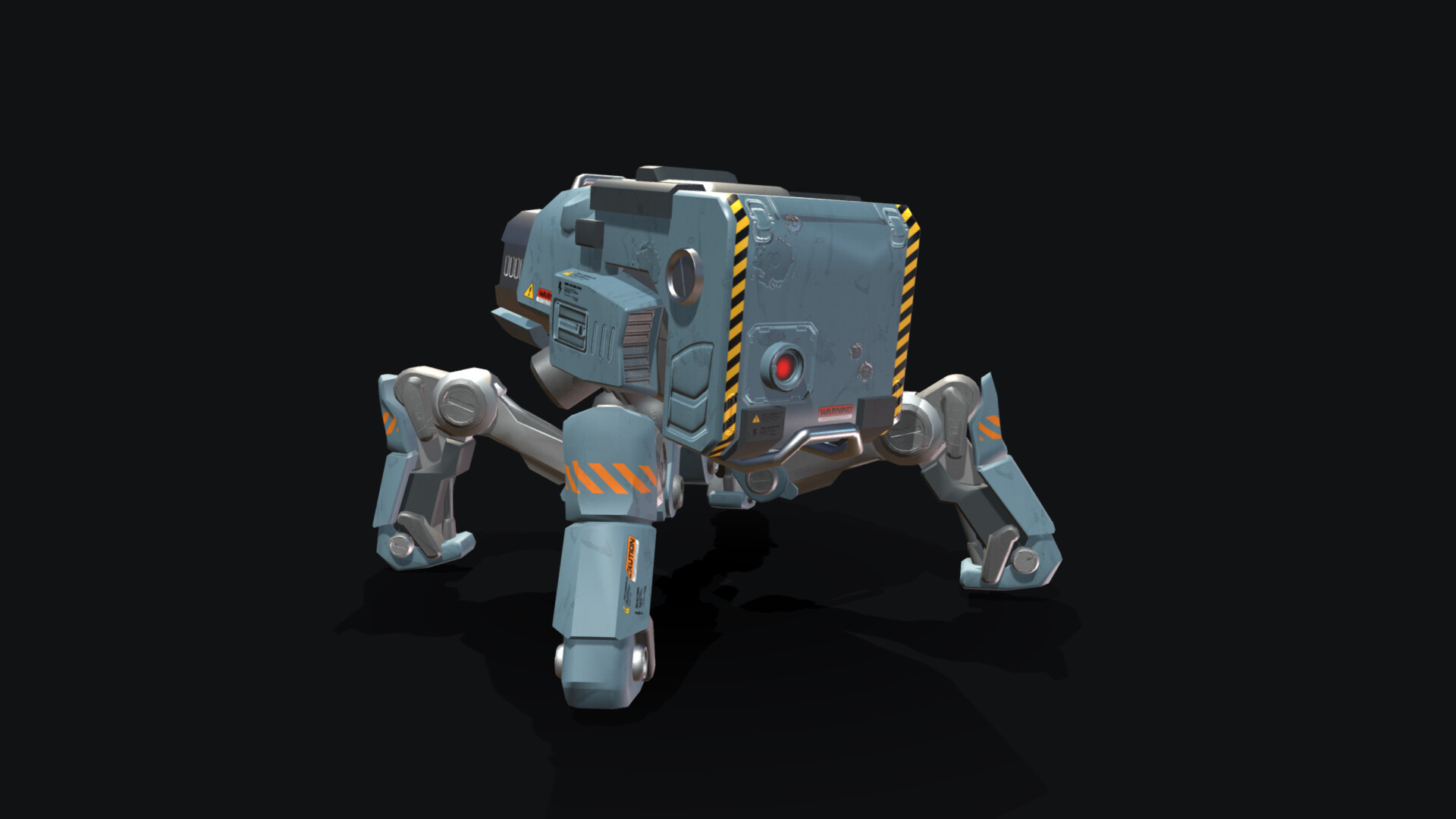 ArtStation - Shutdown 3d assets - twinstick shooter project