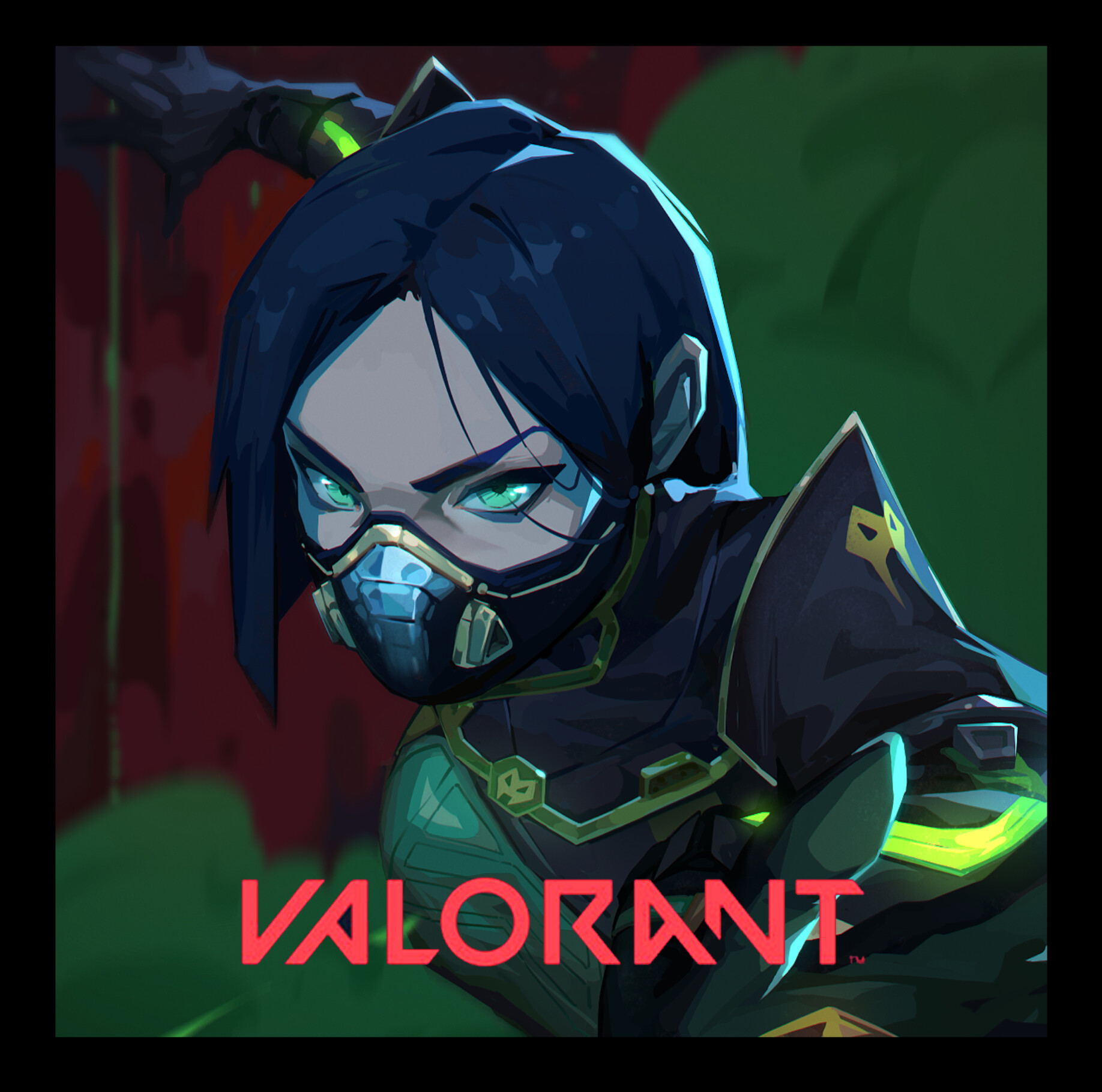 ArtStation - VIPER ULTIMATE PLAYER CARD-VALORANT