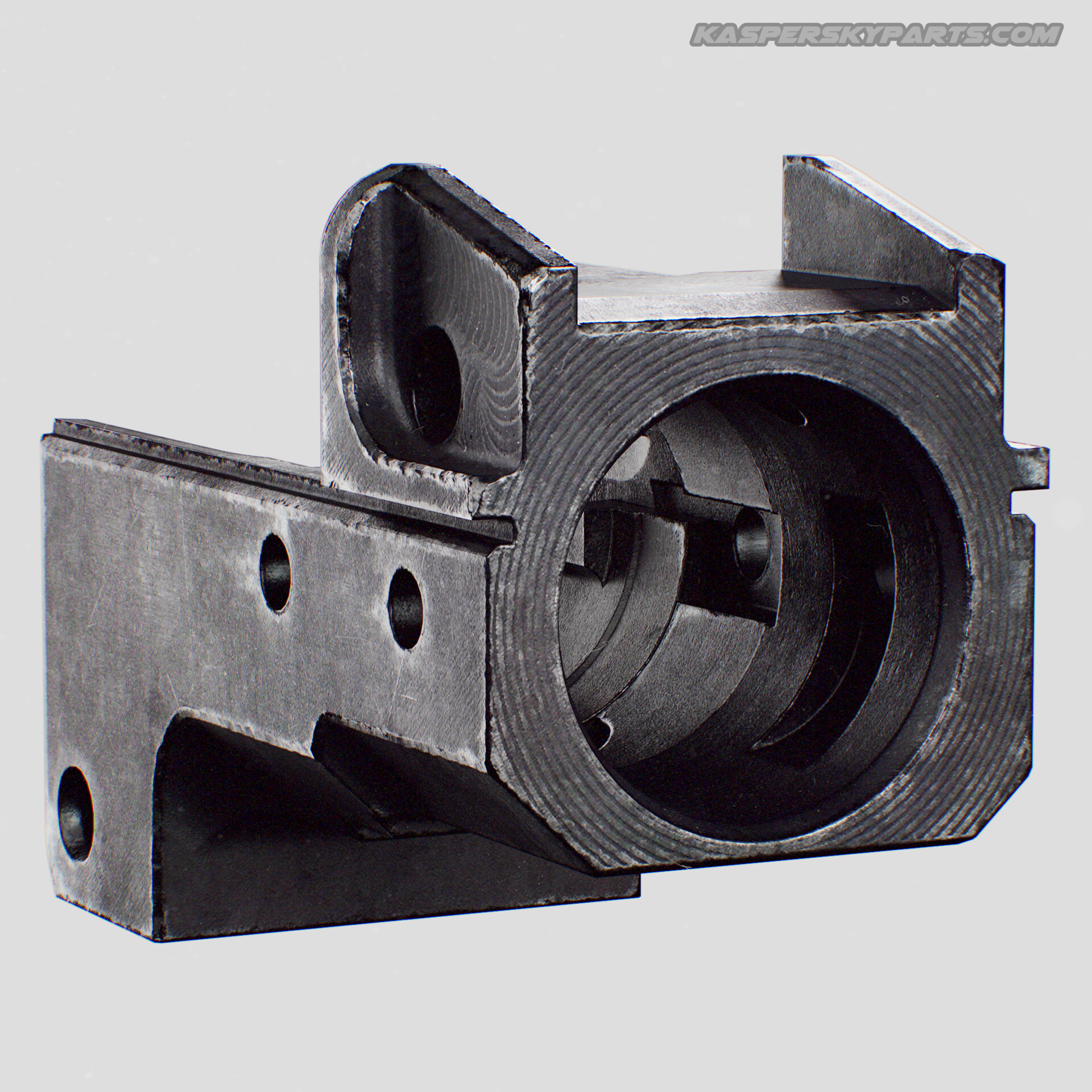 ArtStation - Texturing Practice - AKM Trunnion