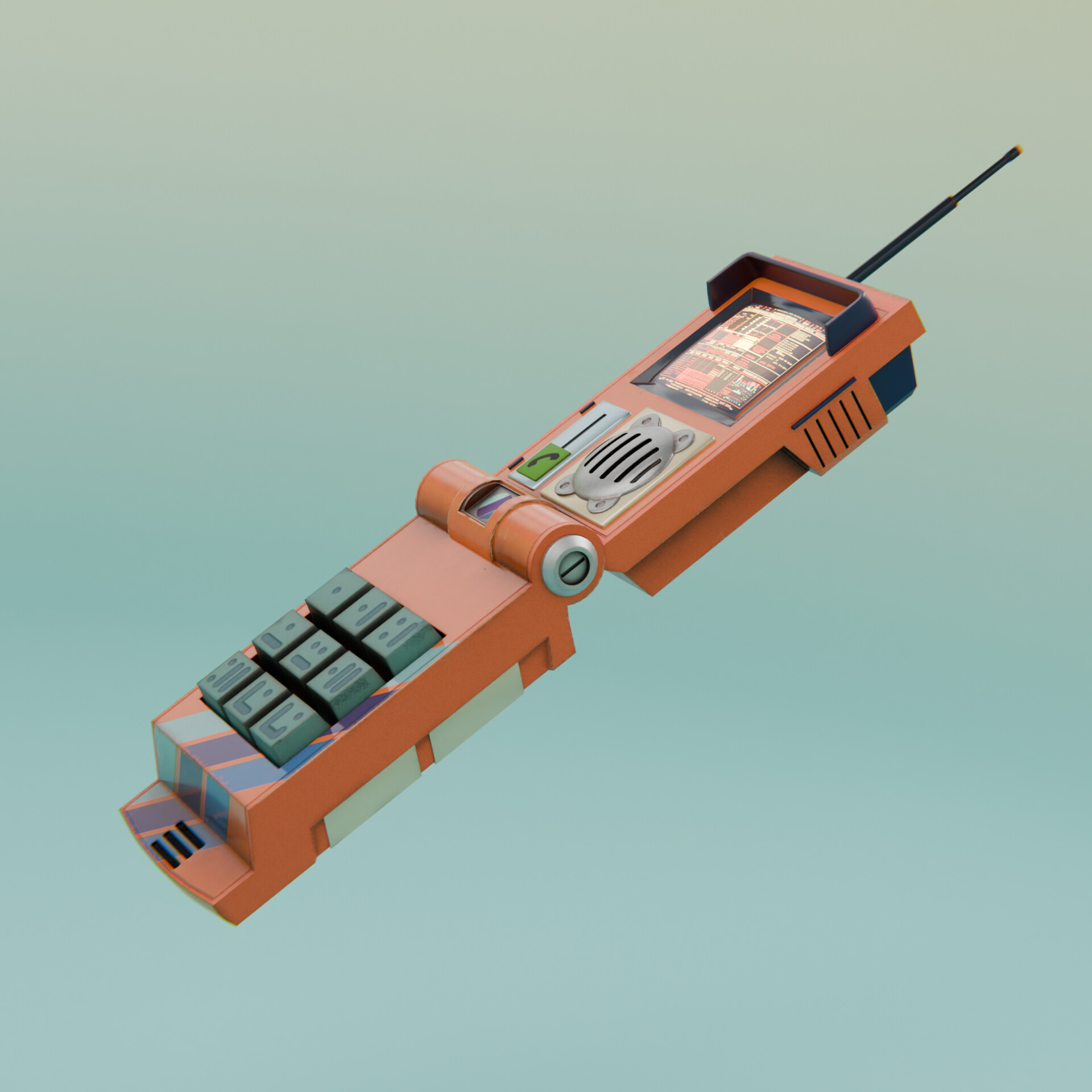 ArtStation - Futuristic Unveiling - Cell Phone