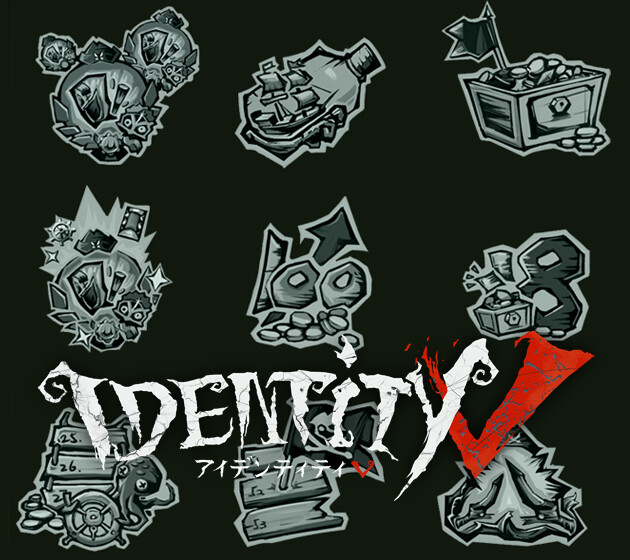 ArtStation - Interface and Icons- Cartoon Style -《Identity V》