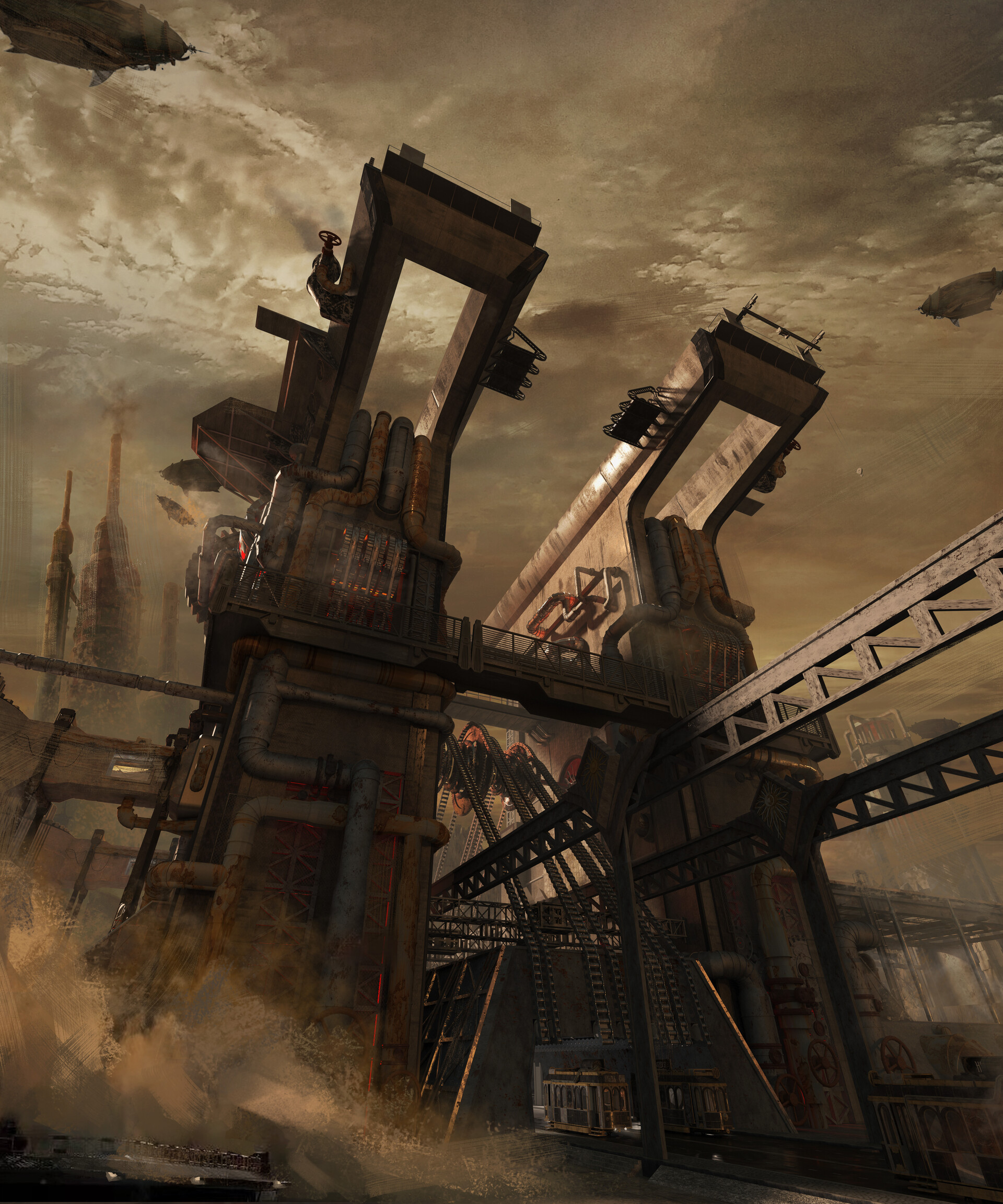 ArtStation - 《炁》 合集——steampunk