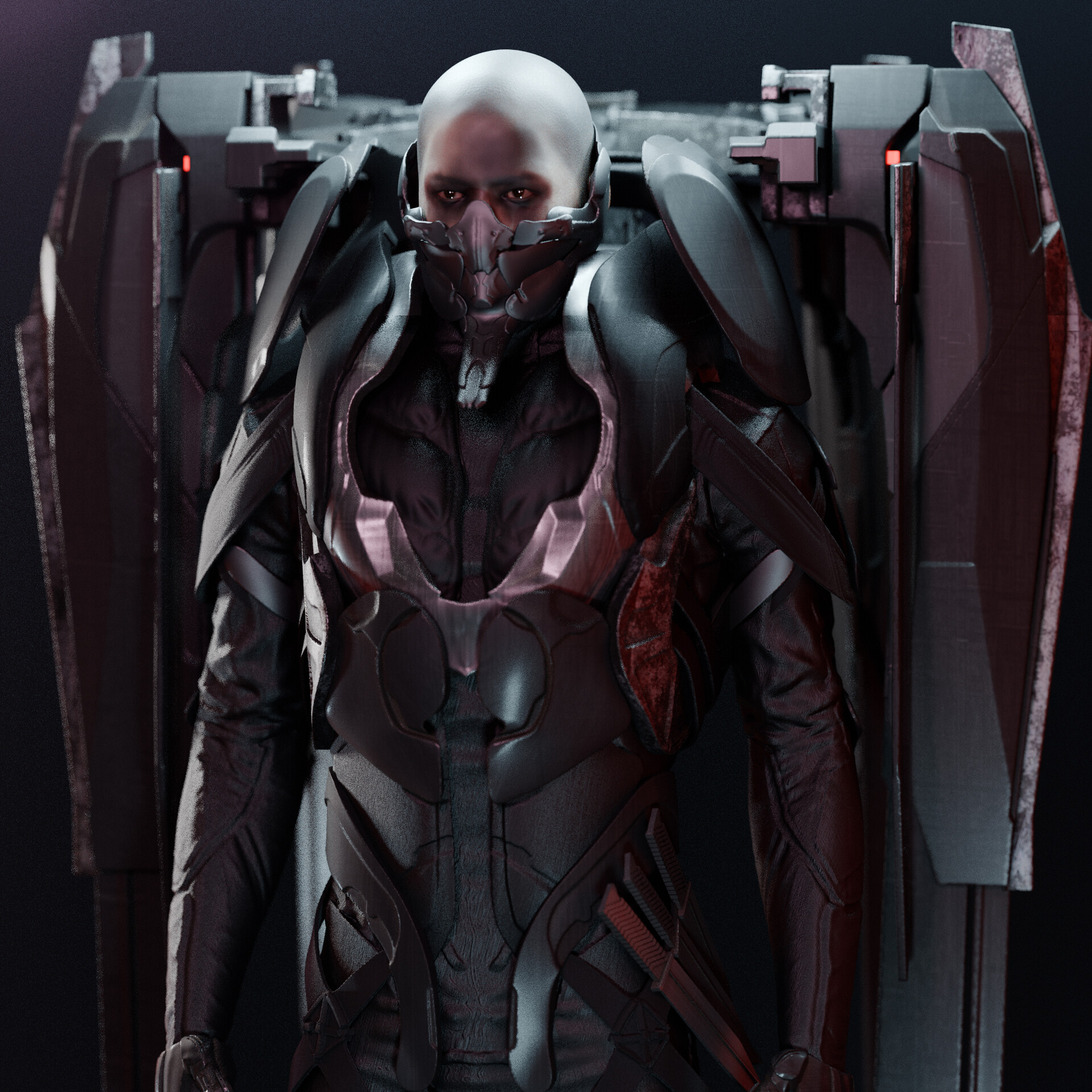 ArtStation - Crow suit