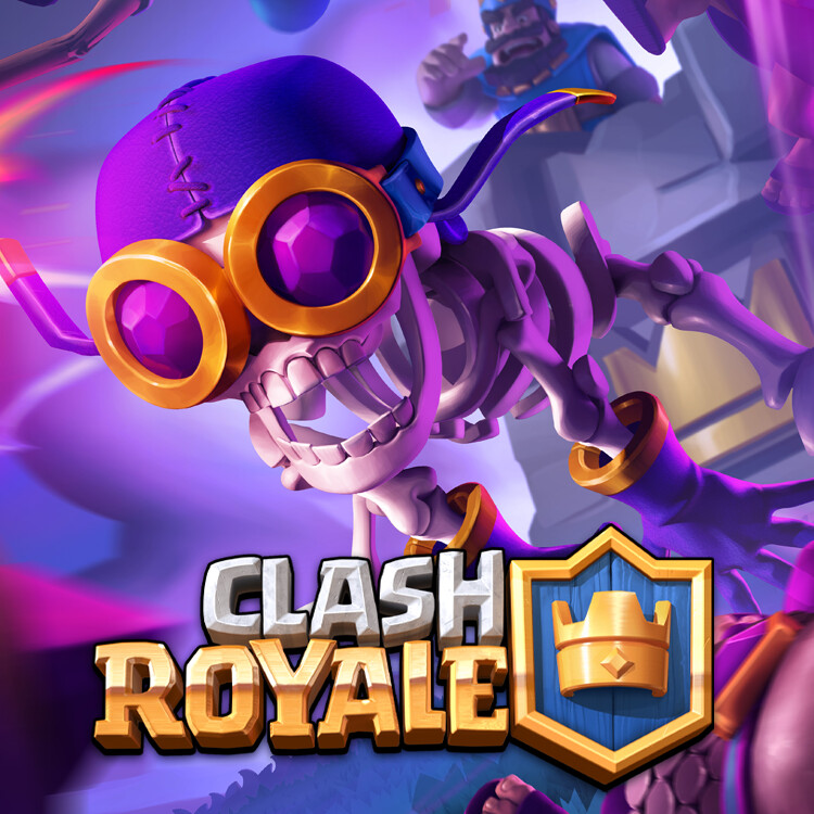 ArtStation - Clash Royale | Bomber Evolution Key Art
