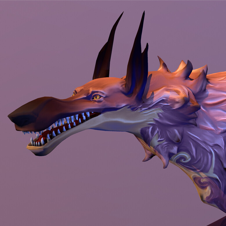 ArtStation - Into the Wolf's Den's "Tremor" - Idle animation