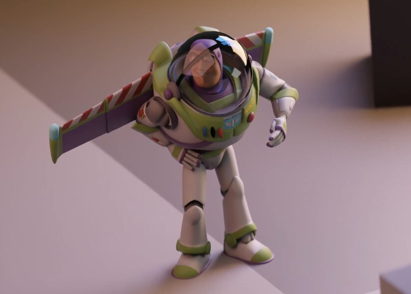 ArtStation - Buzz Light Year Got Caught On Camera