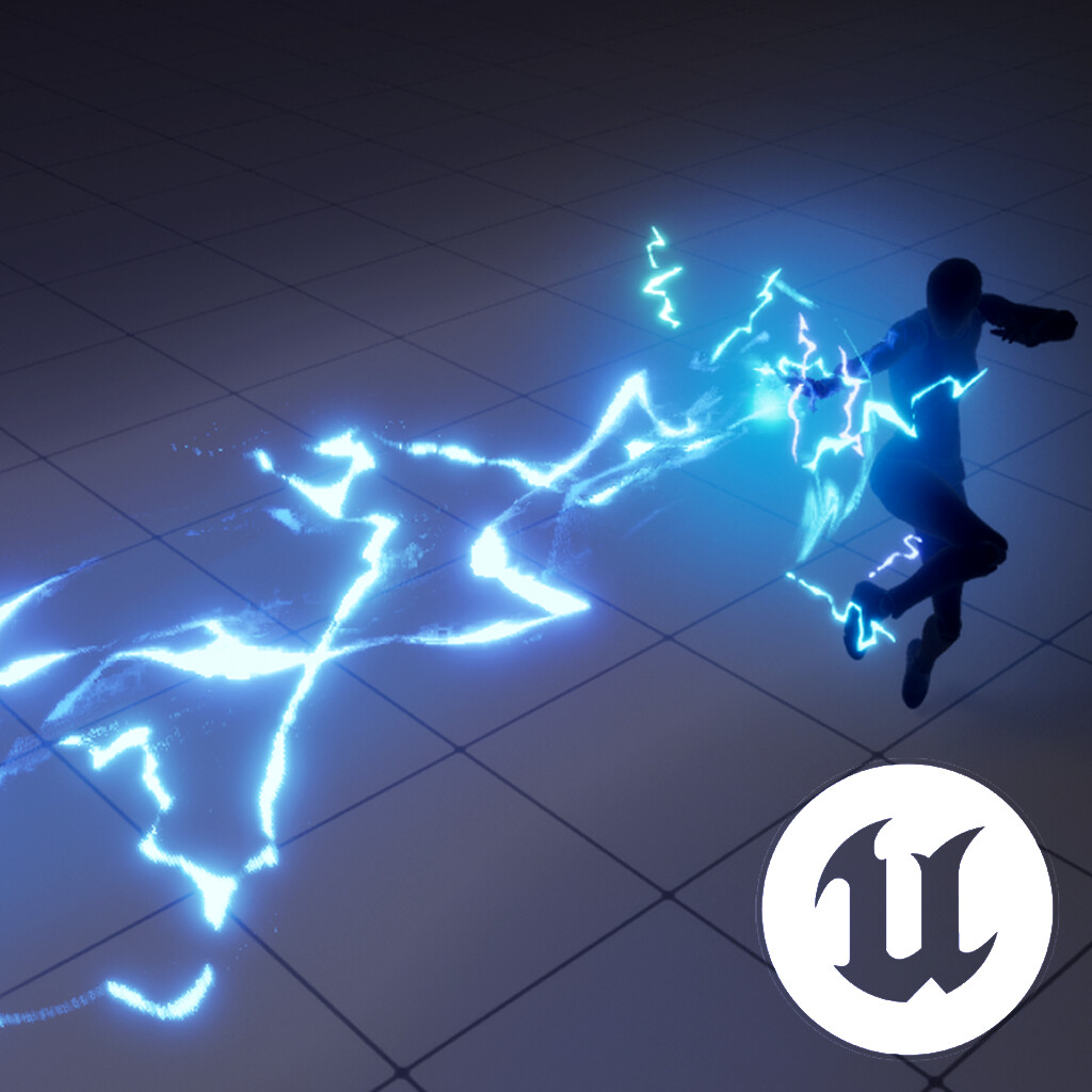 Thomas S - Electric Lightning Beam Spell VFX