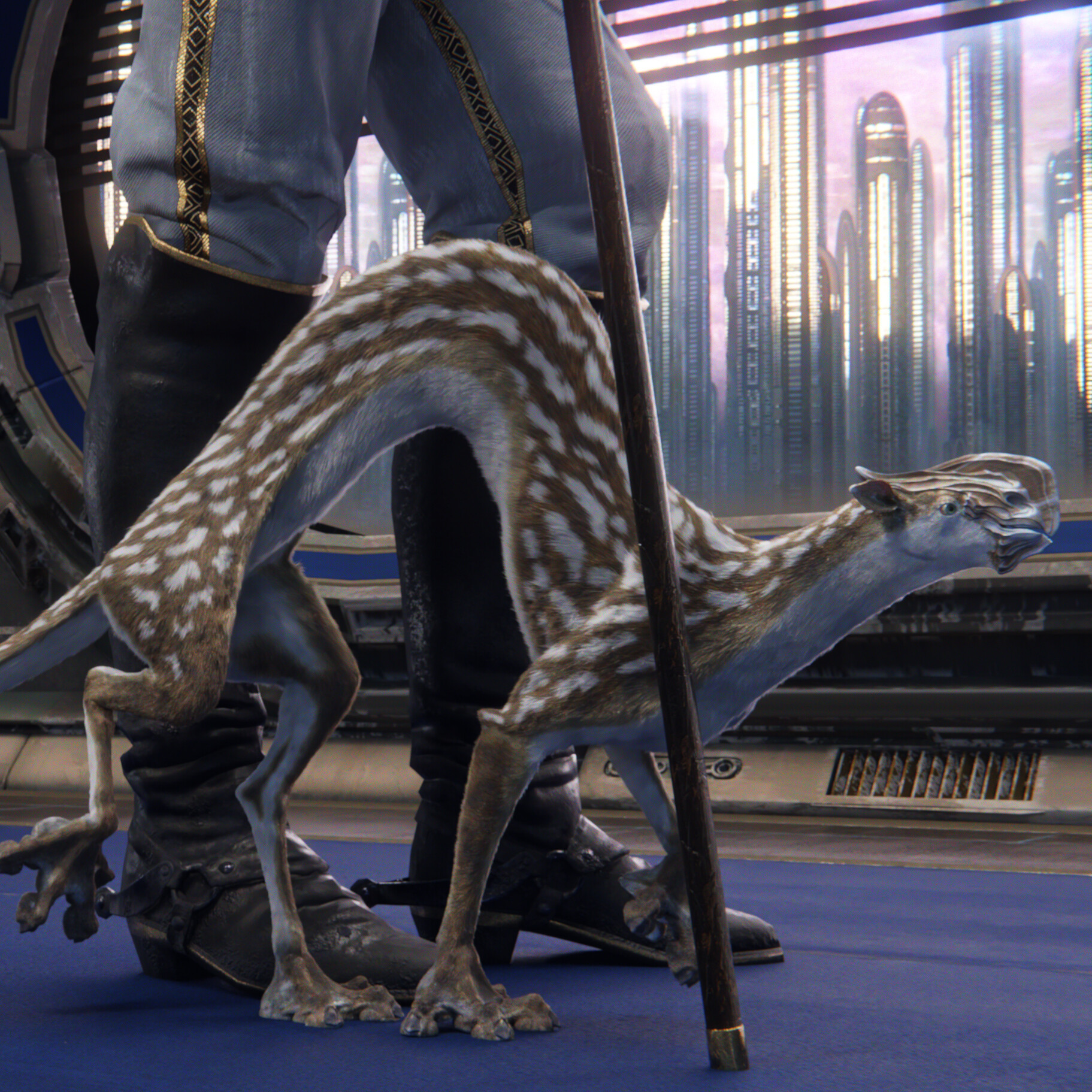 ArtStation - 🦦 Coruscant City Creature 🦦