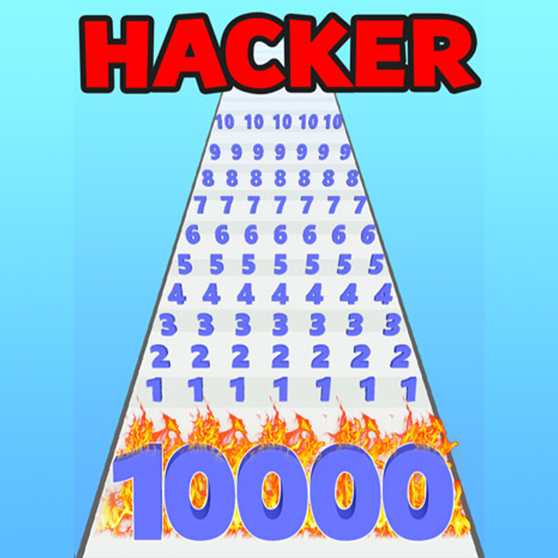 ArtStation - Number Run Merge Master FG _- Banner - SS - Post for Playstore