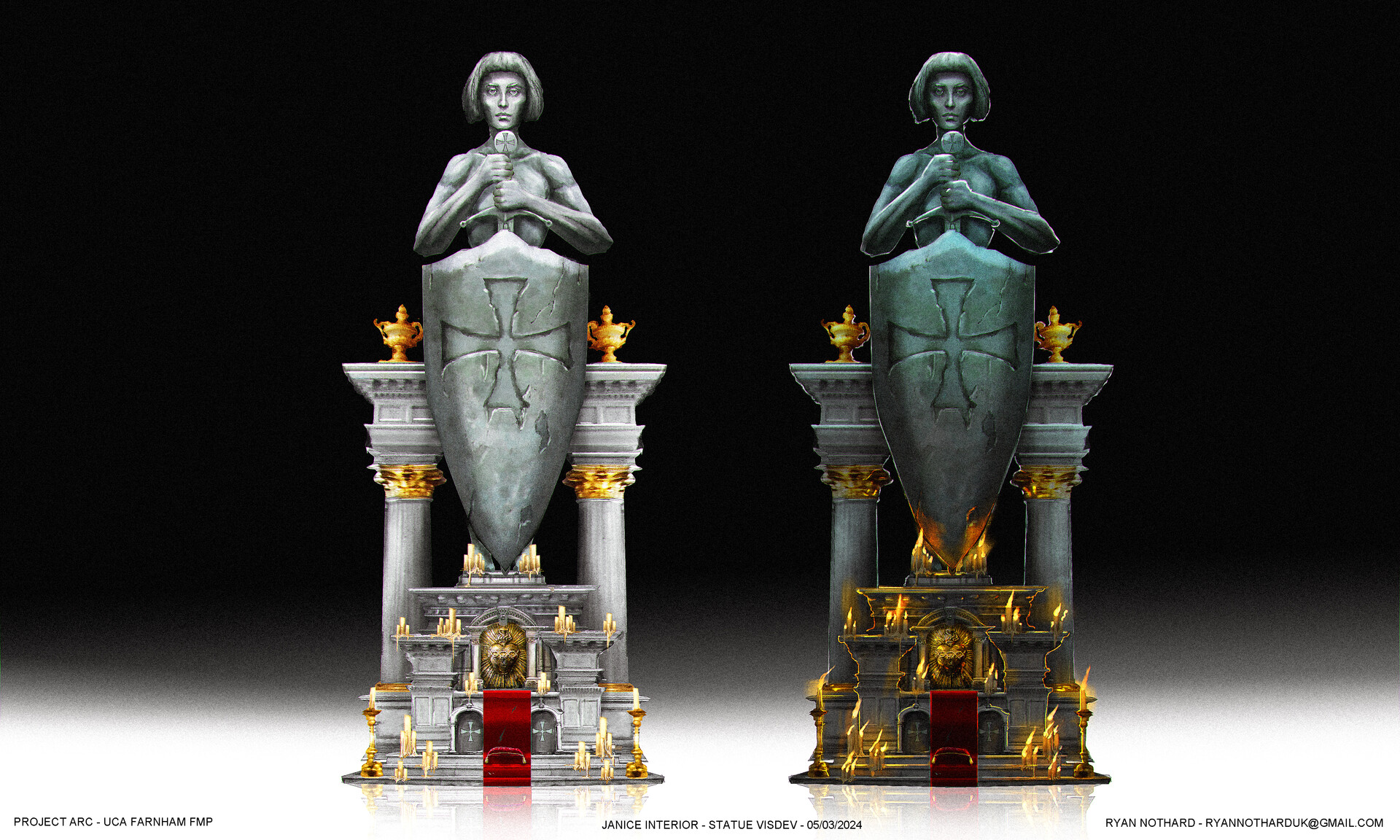 ArtStation - Project Arc - Templar Altar