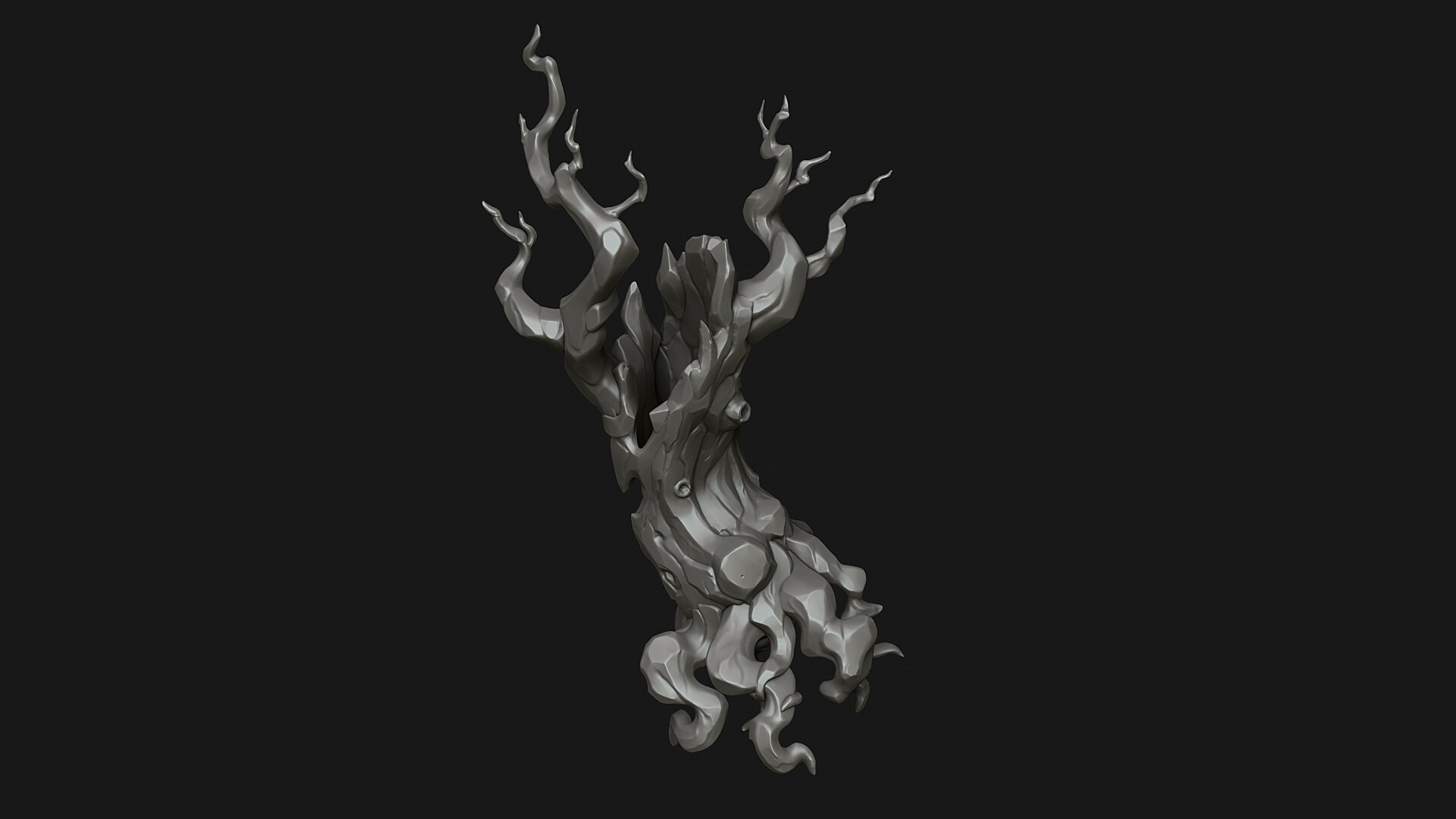 ArtStation - Wayfinder-Tree Sculpt (fan art)